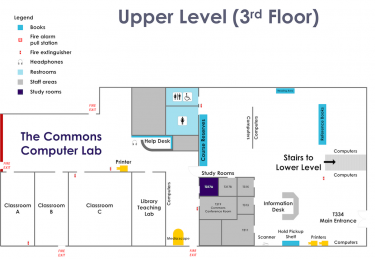 map-upper-level – UW Health Sciences Library